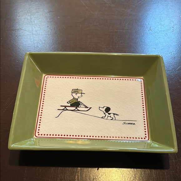 Peanuts | Dining | Vintage Peanuts Charlie Brown Snoopy Small 65 X 5 ...